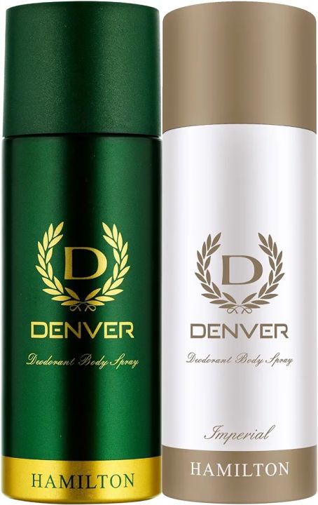 DENVER Hamilton Deo (165ML) + Imperial Deo (165ML) - Combo of 2 | Long ...