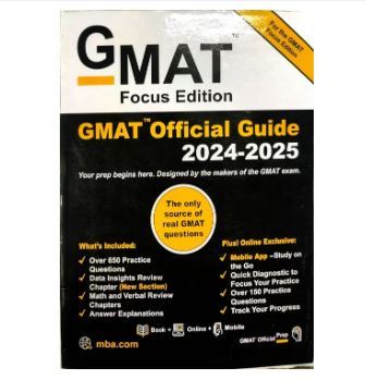 GMAT FOCUS EDITION GMAT OFFICIAL GUIDE 2024-2025 | Daraz.com.bd