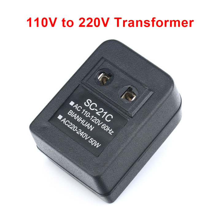 Voltage Adapter Volt Converter Electric Supplies 110V to 220V Compact ...