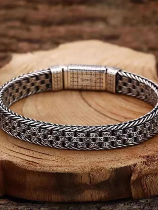 【Pocket king VOX 】Thailand Plated Pixiu Bracelet Heavy Vintage Viking ...