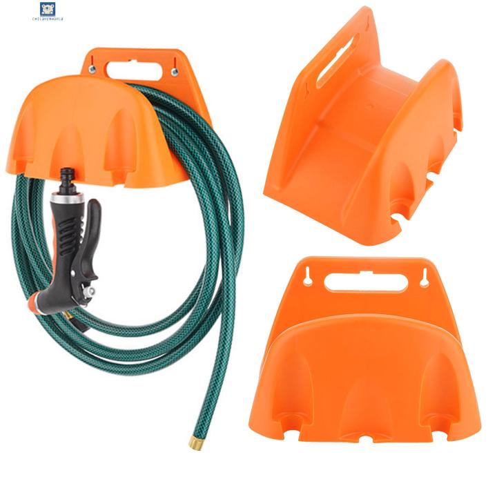 Childrenworld Wall-mounted Hose Storage Rack Wall-mounted Garden Hose ...