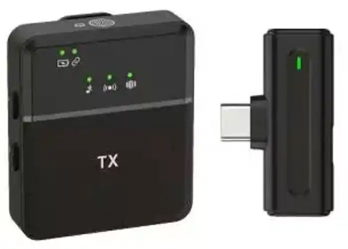 SX8 Wireless Microphone for Type-C Android & Interview, vlog, Live Mic ...