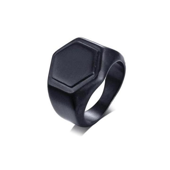 Black Alloy Finger Ring for Men | Daraz.com.bd