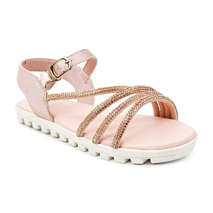 BubbleGummers SILVIA Shinny Belt Sandal for Little Girls | Daraz.com.bd
