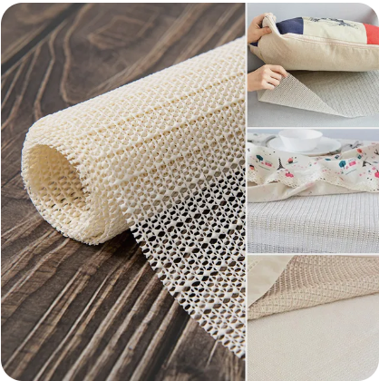 1/3Pcs PVC Antiskid Rug Pad For Hard Surface Floors Gripper Carpet Anti ...