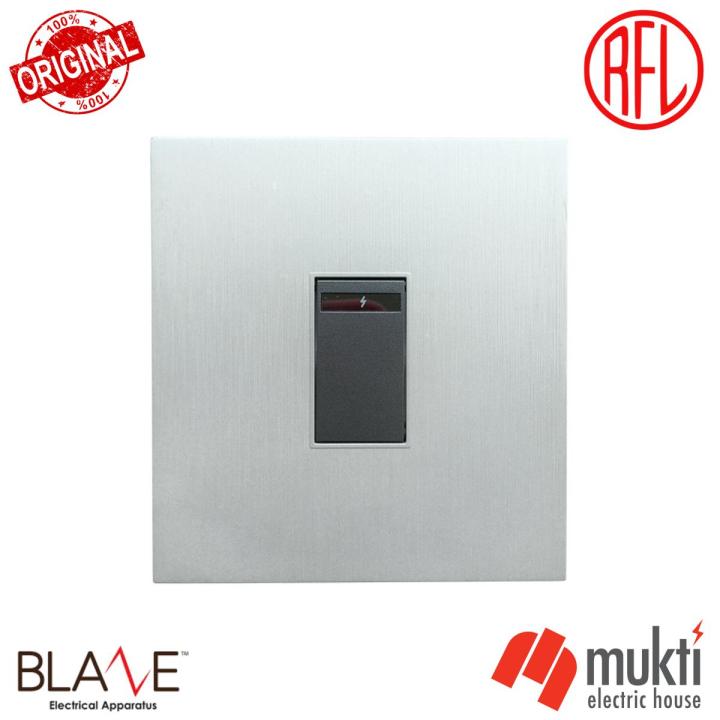 RFL BLAZE CROWN Series 16A One Gang Electrical Wall Outlet Switch Socket 1Gang | Daraz.com.bd
