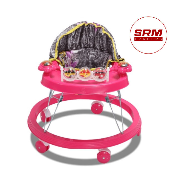 RFL Jim & Jolly Polypropylene Baby Walker (With Music) - Multicolor ...