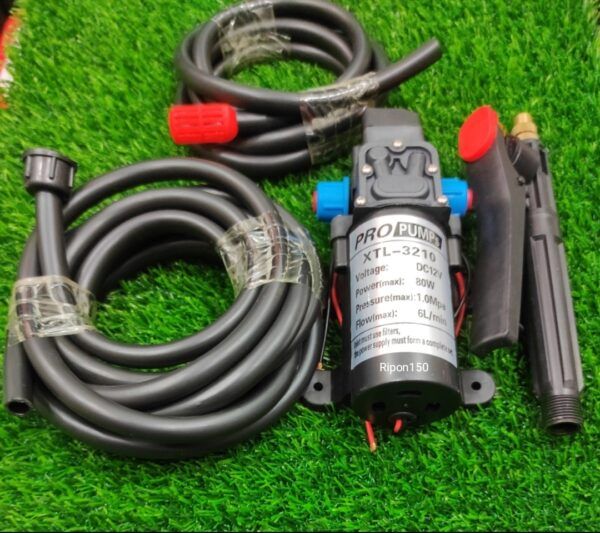 Full Satap PRO Pump 12V 80W 100Psi 6L/Min High Pressure Water Pump ...
