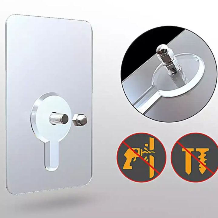 Nut Hook Non-Marking Screw Punch-Free Wall Stickers Home Seamless Nail ...