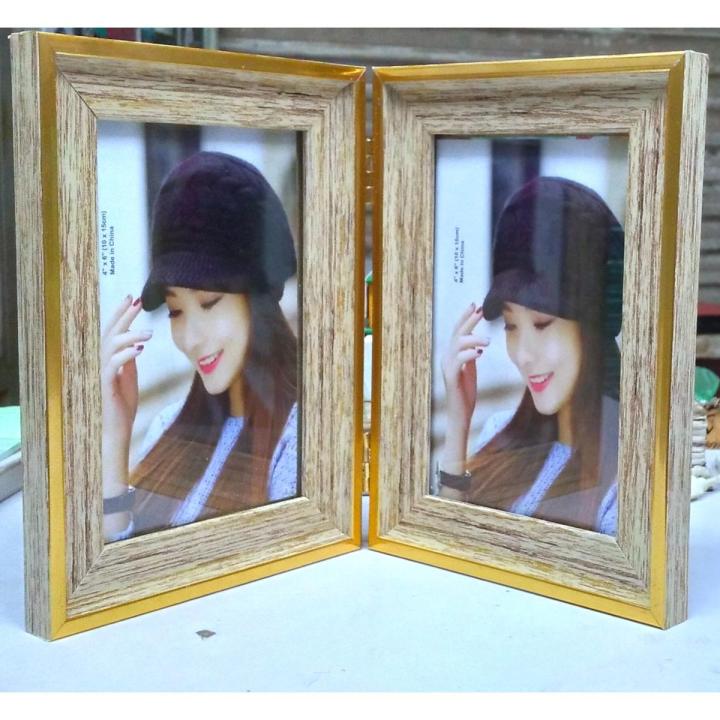 4R Double Photo Frame 4X6 "Side By Side - Photo Frame | Daraz.com.bd