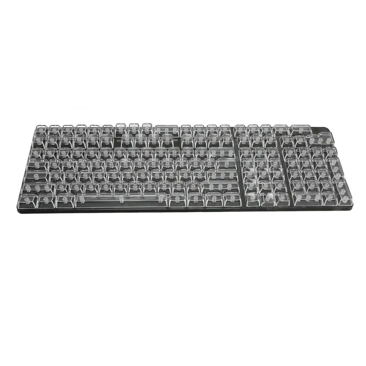 Keycap Set 132 Keys High Transparent PC CBSA Heigh Matte Ergonomic DIY ...