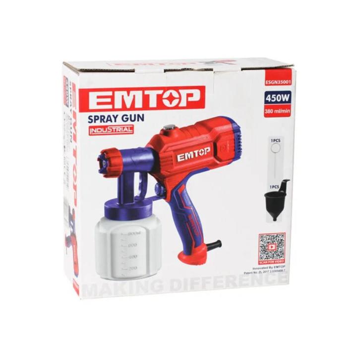 Spray gun ESGN35001 / EMTOP original HVLP Electric Spray Machine 450W ...