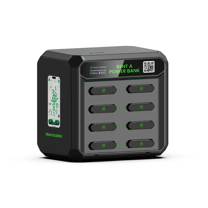newest 8 pcs powerbank rental power bank charging station portable ...