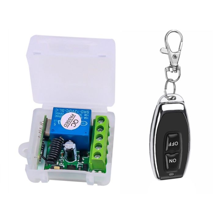 DC 12V Single Channel Relay Module Universal Wireless Switch RF Relay ...