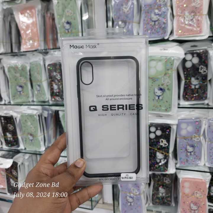 For iPhone X / iPhone XS / iPhone XS Max Q Series Premium Quality Back ...