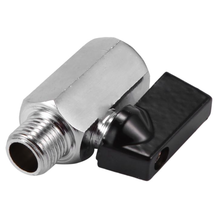 Chrome Brass 1/4inch Bsp Ball Valve Threads Tap Male to Female Air ...