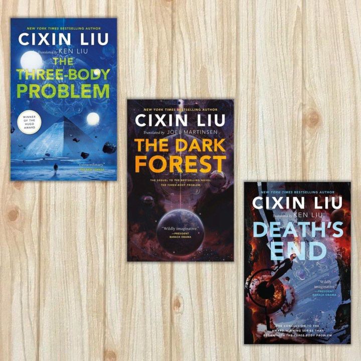 Remembrance of Earth's Past Series by Liu Cixin (The Three-Body Problem, The Dark Forest, Death ...