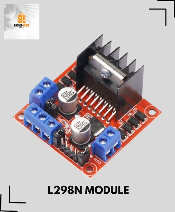 Red Color L298N L-298N 298N Motor Driver Dual Channel H-Bridge Motor ...