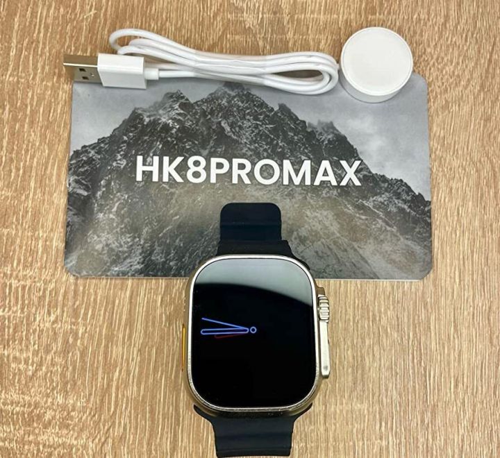 HK8 Pro Max Ultra Amoled Display Smartwatch Kiwitime | Daraz.com.bd