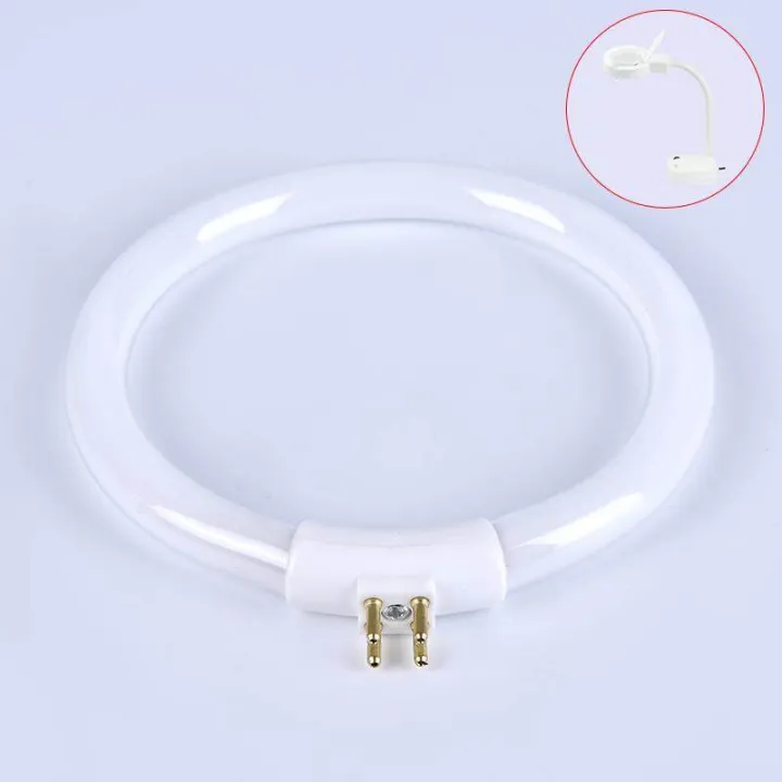 11W T4 Round Annular Tubes Lamps Bulb Fluorescent Ring Lamp Tube With 4 ...