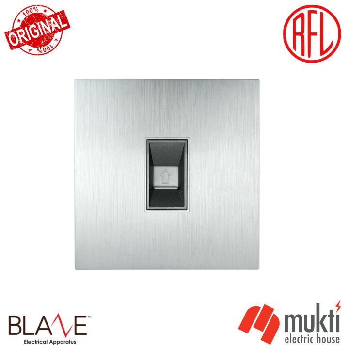 RFL BLAZE CROWN Series Telephone Electrical Outlet Switch Socket ...