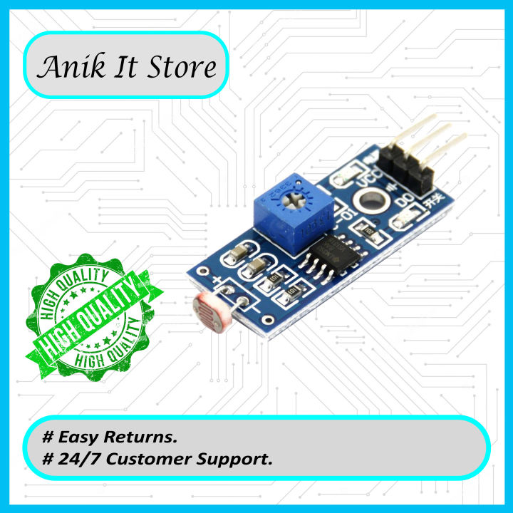 LDR Sensor Module For Arduino Based Projects | Daraz.com.bd
