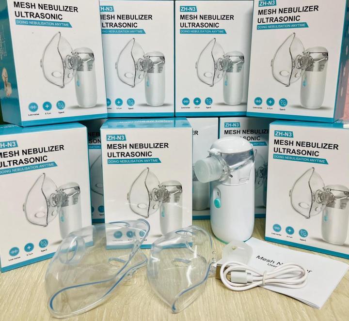 Portable Mini Handheld Mesh Nebulizer Machine/ Ultrasonic Steam Inhaler ...