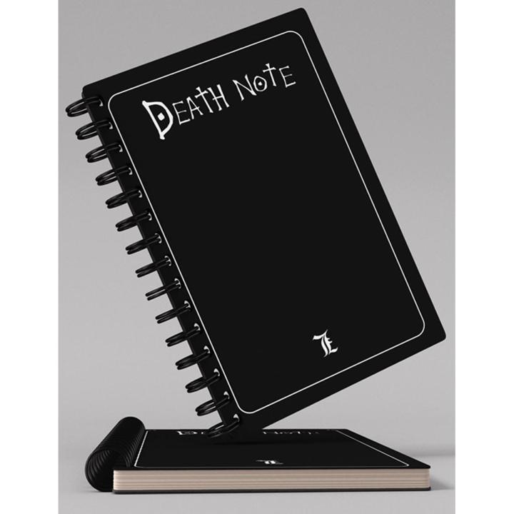 Death Note Premium Quality Waterproof Double Spiral Notebook With Black ...