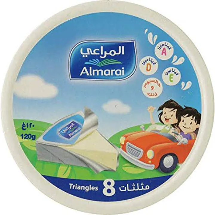 Almarai 8 Portion Triangle Cheese 120gm | Daraz.com.bd