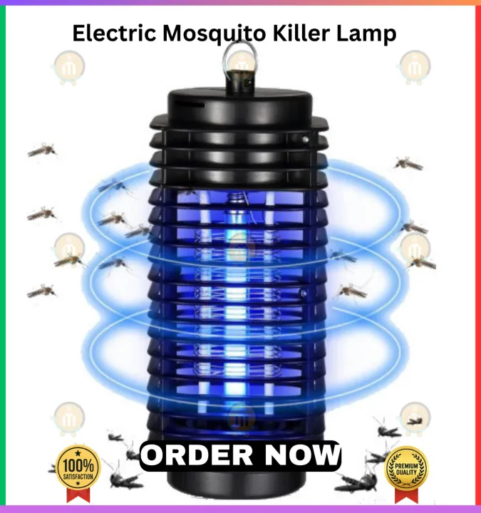 Electric Mosquito Killer Lamp – UV Mosquito Trap Light with Protective ...