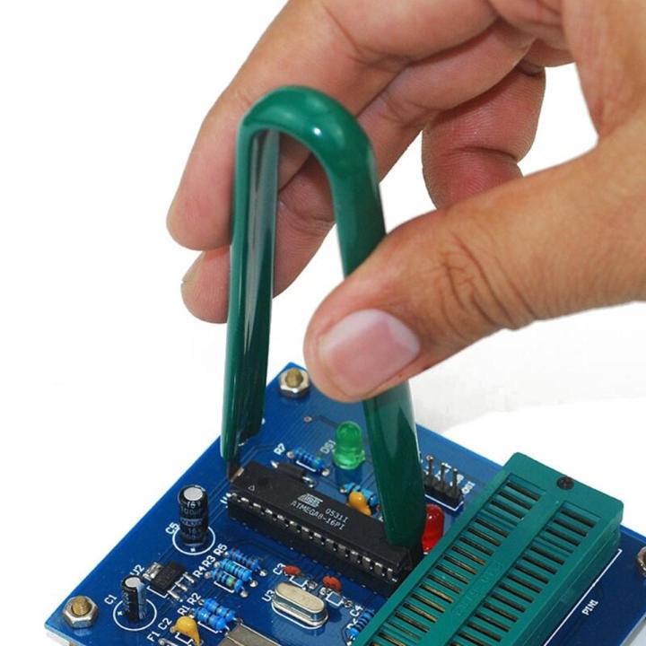 GREEN U Type Flat IC Remover IC Extractor IC Puller IC Chip Protection ...