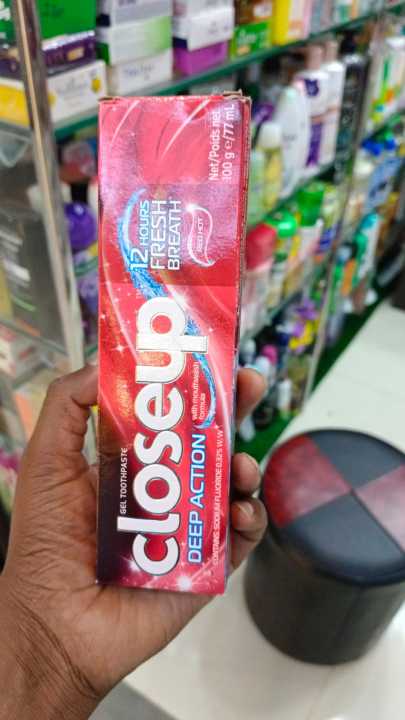 International Vietnam product Tooth care Cl oseup Deep action red hpt ...