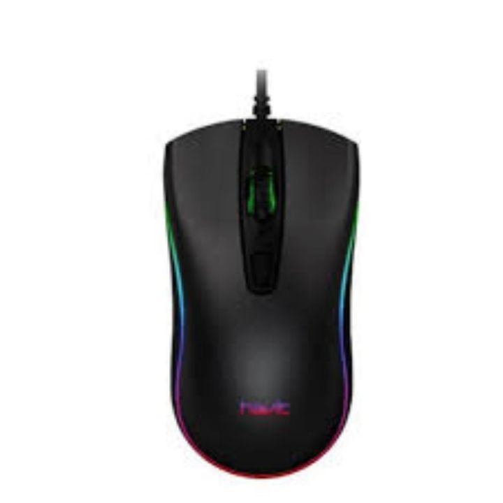 HAVIT MS72 COOL RGB LIGHT USB OPTICAL MOUSE | Daraz.com.bd