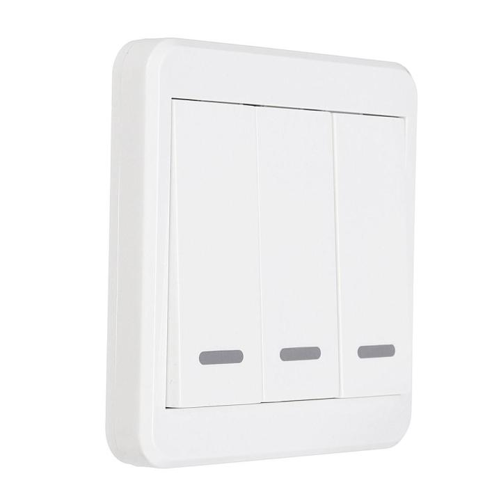 1/2/3 Way Push Button SwitchRemote Control Switch 86 Wall Panel 315MHz ...