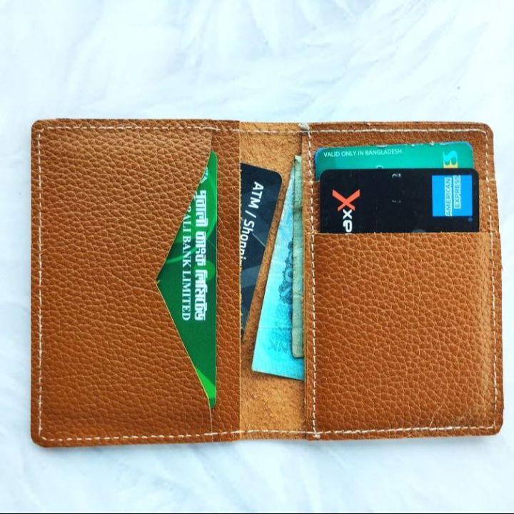 Beef leather card case card holder and mini wallet - Elegant and ...