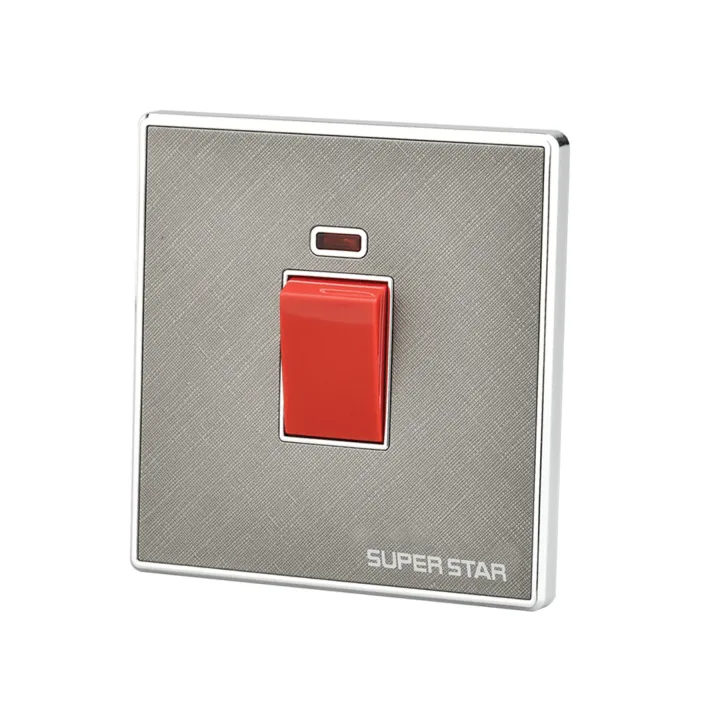 Super Star Ultimate 20A DP Switch with Neon Socket Geyser Electrical ...