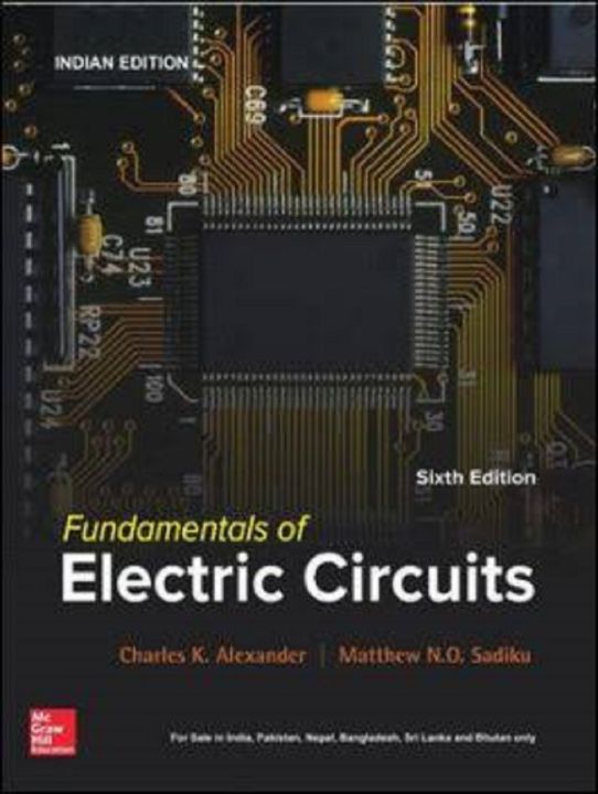 Fundamentals of electric circuits book by charles k . Alexander sixth ...