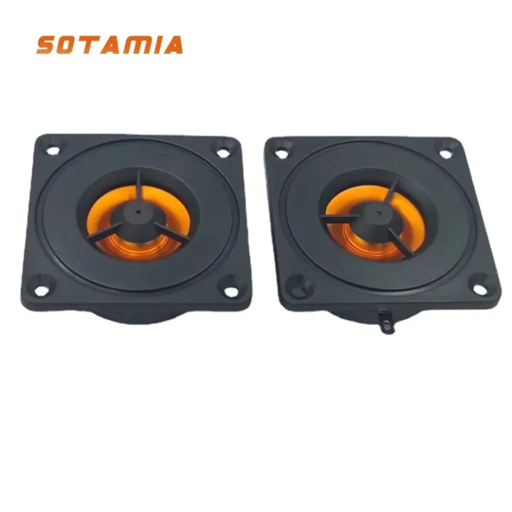 SOTAMIA 2Pcs 2 Inch 52MM Audio Tweeter 4 Ohm 15W HIFI Treble Speaker ...