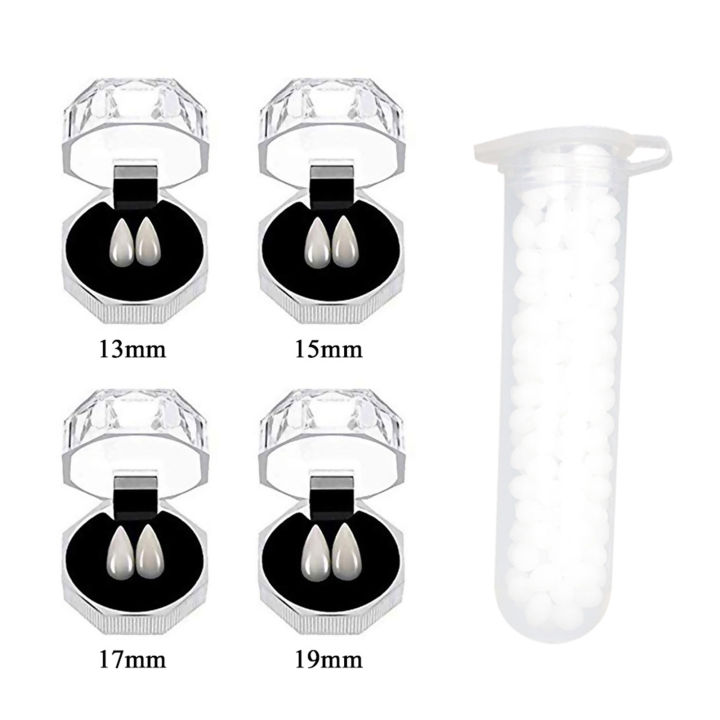 【Lejia】1 Set Vampire Suit Vampire Teeth Adhesive Halloween Cosplay ...