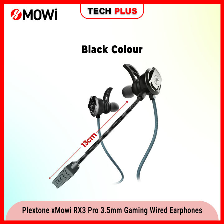 Plextone xMowi RX3 Pro 3.5mm Gaming Wired in ear Earphone with ...