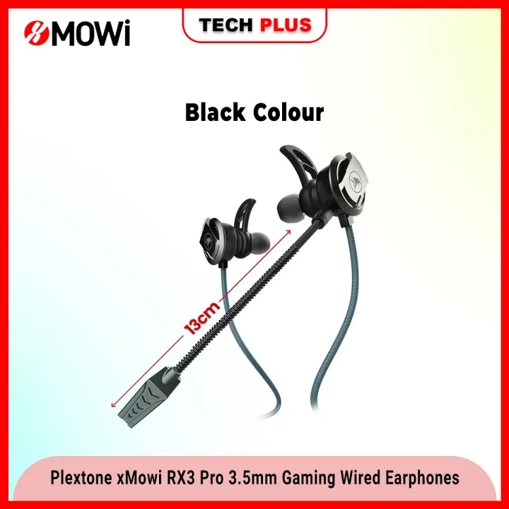 Plextone xMowi RX3 Pro 3.5mm Gaming Wired in ear Earphone with ...