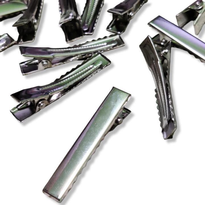 10pc Hair Clip For Women /Row Materials Silver/Black Color | Daraz.com.bd