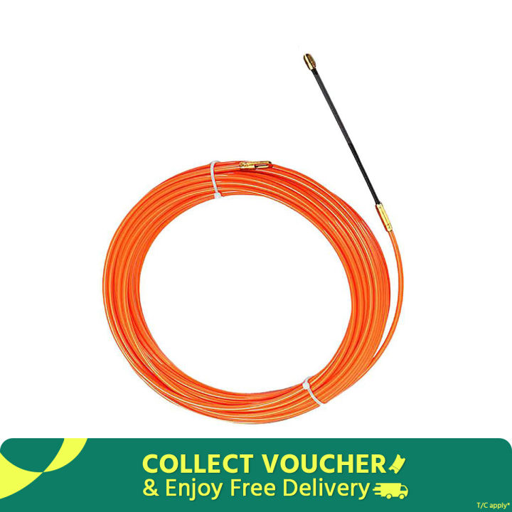4mm 15 meter orange guide device nylon electric cable cable pular tube ...