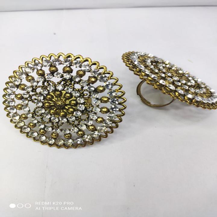 Adjustable Turkish Stone Finger Ring | Daraz.com.bd