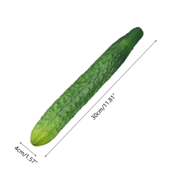 kids learning Vegetable Simulation Foam Cucumber Model Realistic No ...