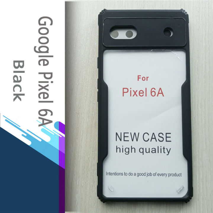For Google Pixel 6A - Transparent Silica Gel Matte ShockProof Slim Thin ...