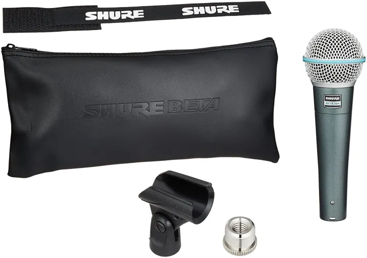 Shure BETA 58A Super Cardioid Professional Dynamic Microphone For Stage Performance | Daraz.com.bd