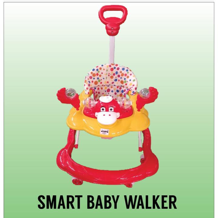 Smart Baby Walker - Red & Yellow | Daraz.com.bd