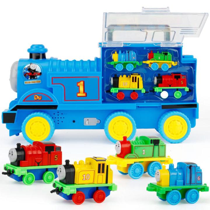 Thomas and friends Train set 5 Pcs Thomas storage train set Pull Back ...