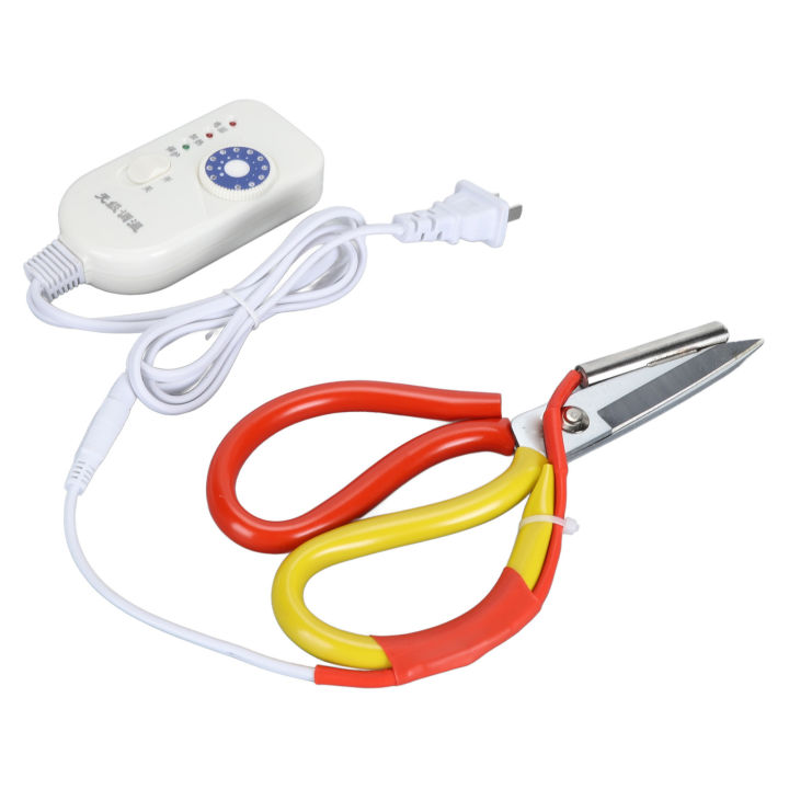 Heating Scissors 220V 9 Temperature Adjustable Precise Cutting Heating ...